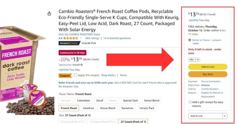 What is the Amazon Buy Box? (Featured Offer)