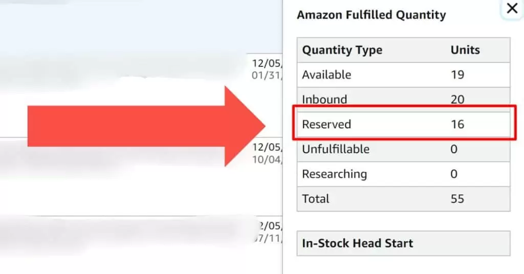 What Does Reserved Mean in Amazon FBA Inventory